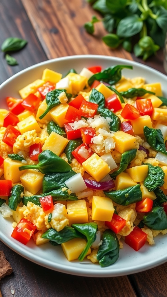 Delicious Egg Scramble with Vegetables